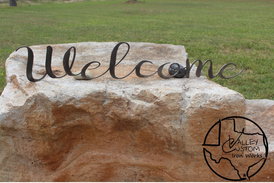 Metal Letters, Steel Cut Sign Letters & Words in Josephine Cursive Font ...