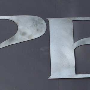 Metal Letters, Steel Cut Sign Letters & Words in Flair Font - Etsy