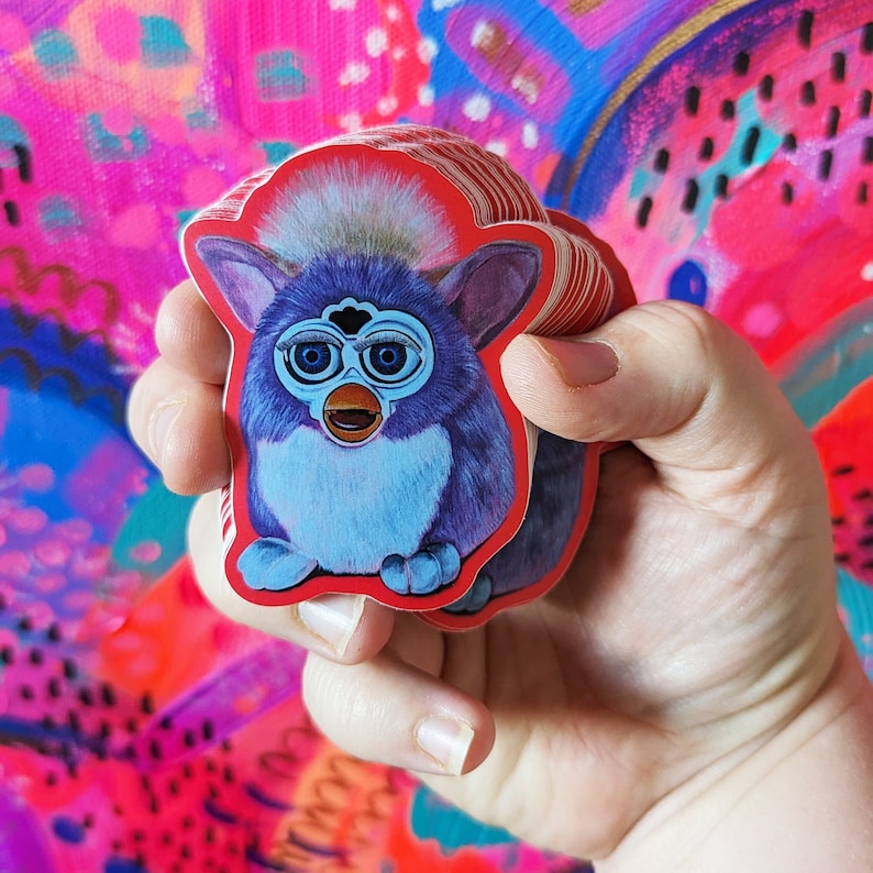 Furby Sticker - Etsy