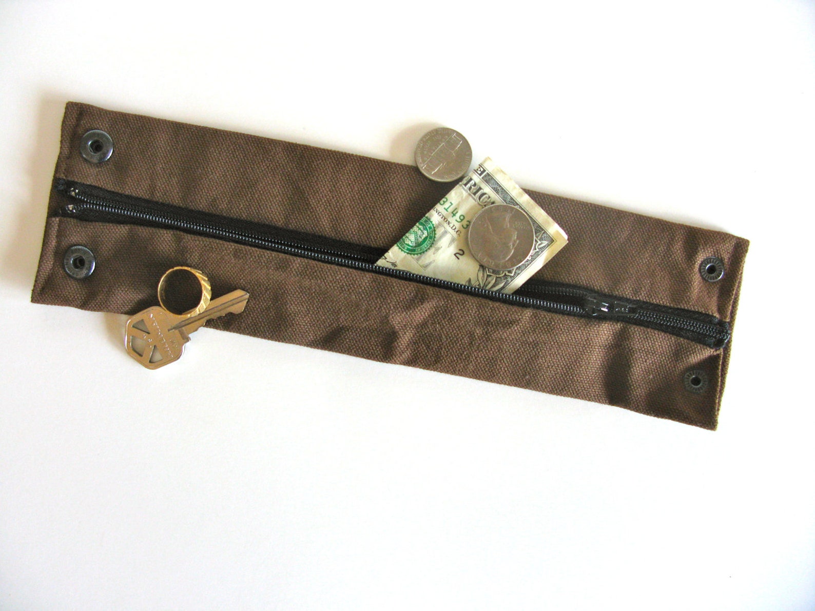 Mens Wrist Wallet Cuff- "secret Stash" - Hide Your Cash, Key, Health ...