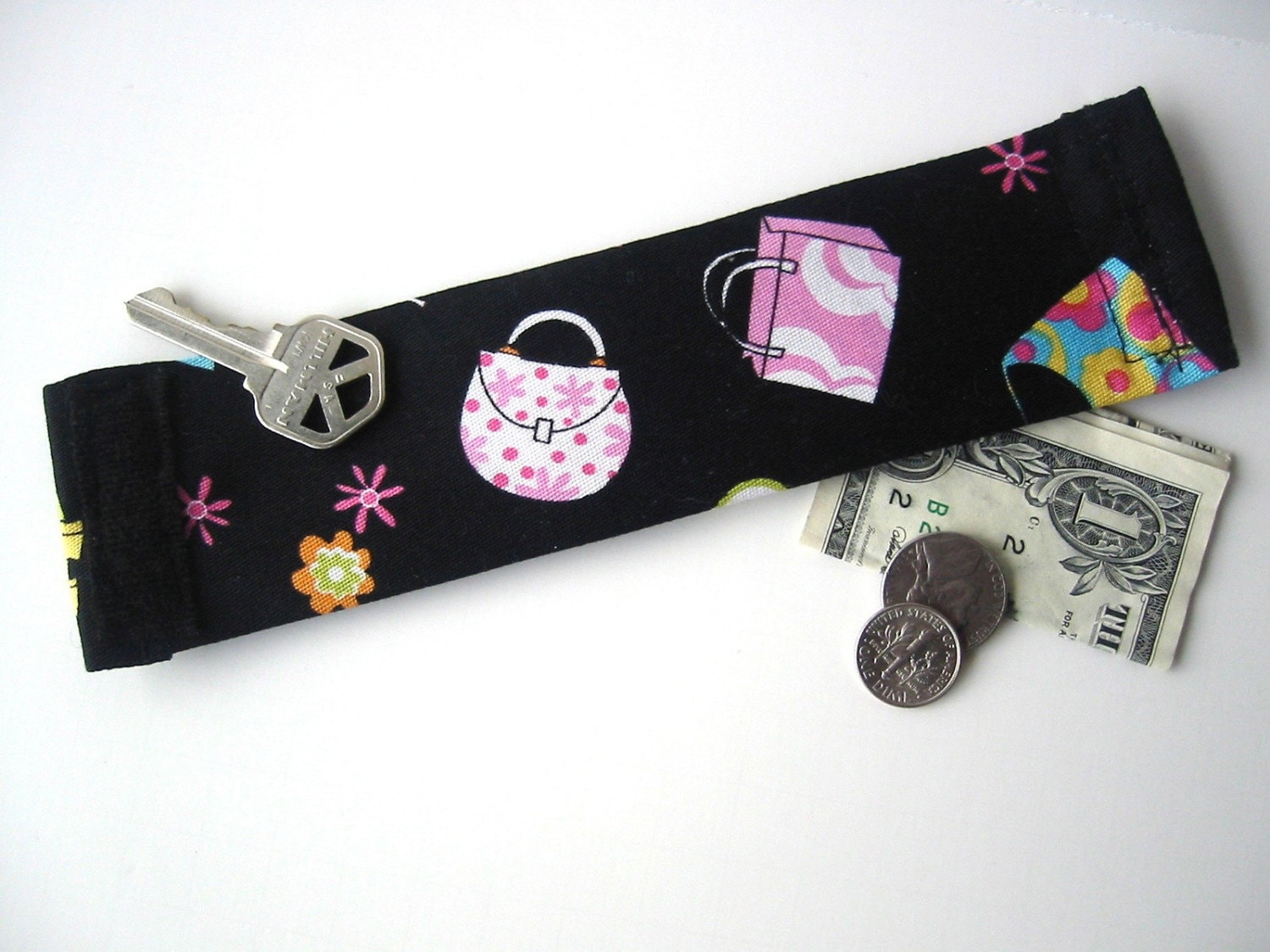 KIDS- Secret Stash Money Cuff- Bag Lady- Hide Your Cash, Lunch Money ...