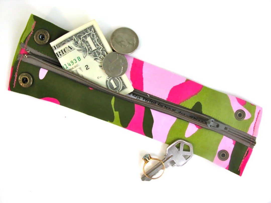 Money Wrist Cuff- Secret Stash- ON SALE ! Pink Camouflage- Hide Your ...