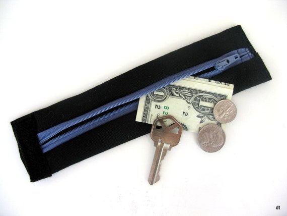 Items similar to KIDS- Secret Stash Money Cuff- Black - hide your cash ...