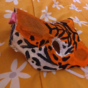 Hand-made Tiger Mask - Etsy
