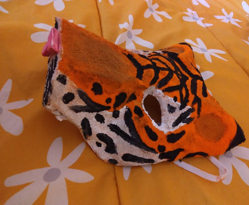 Hand-made Tiger Mask - Etsy