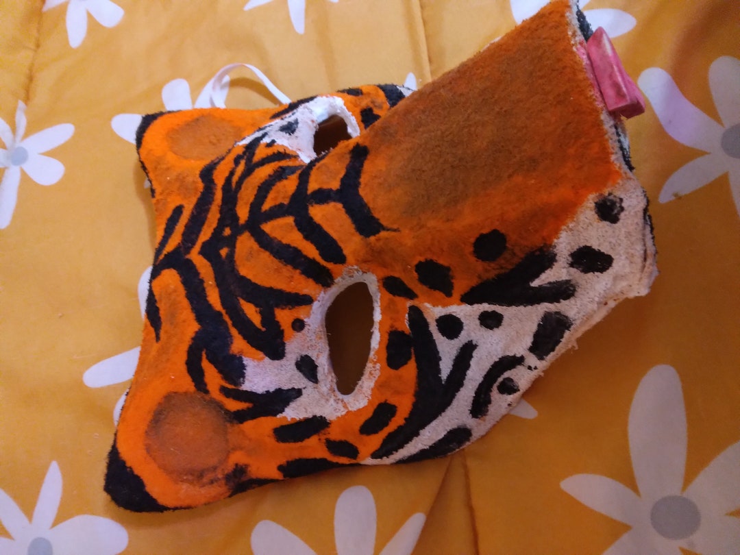 Hand-made Tiger Mask - Etsy