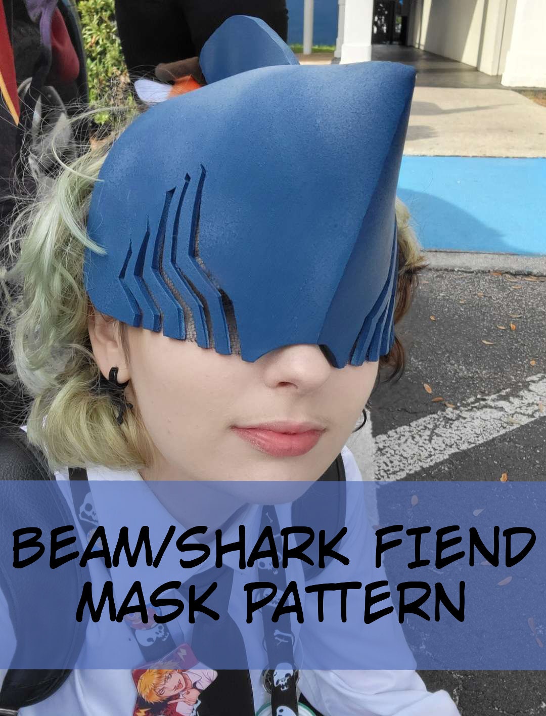 Beam/shark Fiend Mask Pattern and Instructions- Beginner Level - Etsy