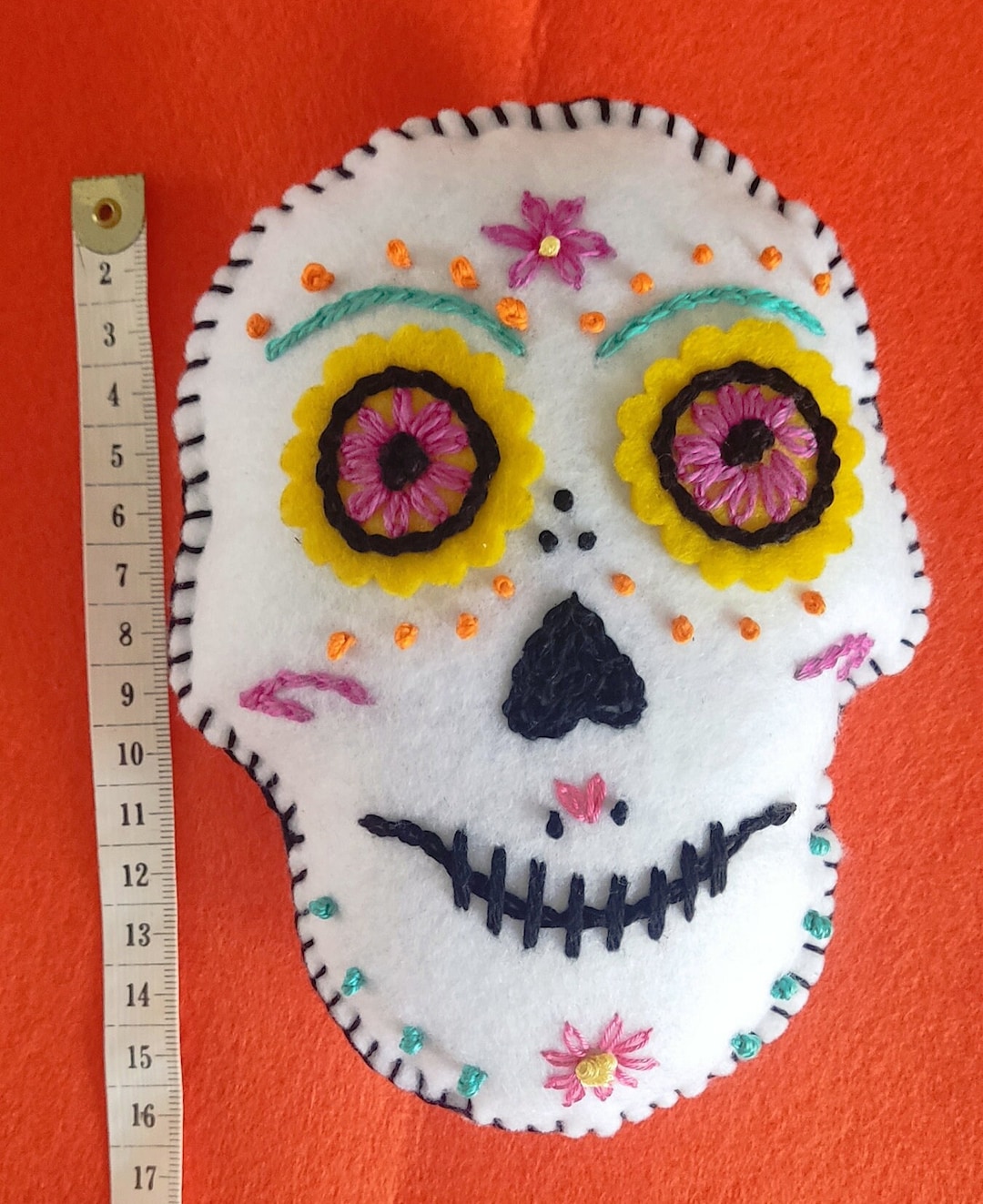 Halloween Mask Day of the Dead Gift Candy Skull Decoration Candy Skull ...