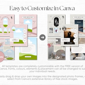 Book Instagram Bookstagram Canva Template Bookish Instagram Book Lover ...