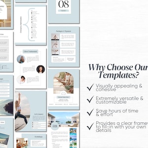 Yoga Retreat Welcome Book Template Wellness Retreat Planning Package ...