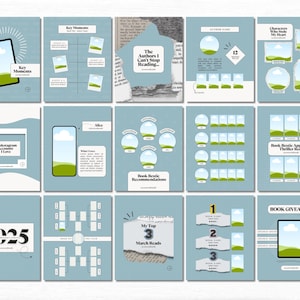 Book Instagram Bookstagram Canva Template Bookish Instagram Book Trope ...