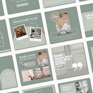 Book Launch Instagram Book Release Social Media Author Marketing ...