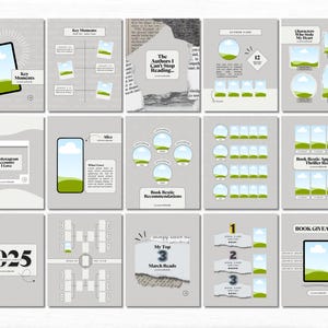 Book Instagram Bookstagram Canva Template Bookish Instagram Book Trope ...
