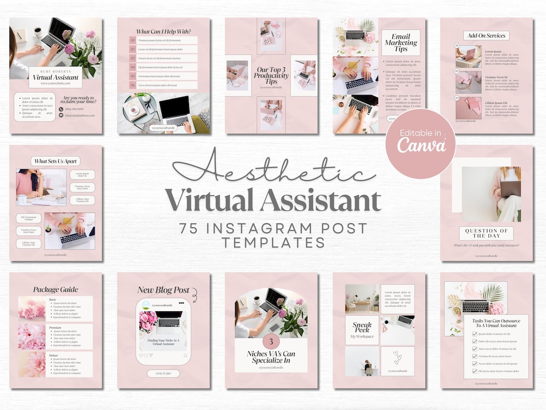 Virtual Assistant Social Media Virtual Assistant Instagram Post ...