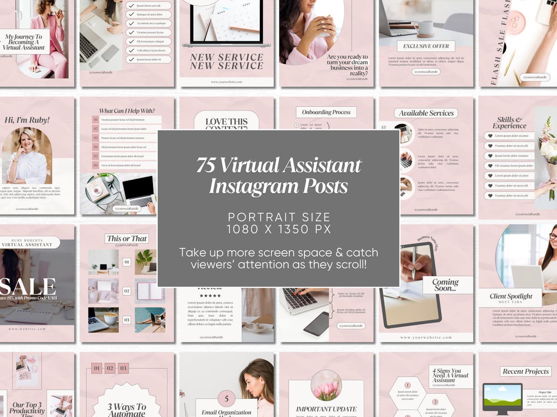 Virtual Assistant Social Media Virtual Assistant Instagram Post ...