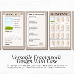 2025 Book Template Bookstagram Story Canva Bookish Insta Book Lover ...