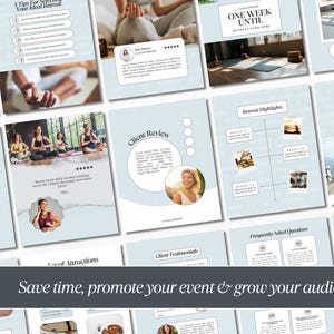 Wellness Retreat Instagram Post Template Yoga Retreat Promotion Women ...