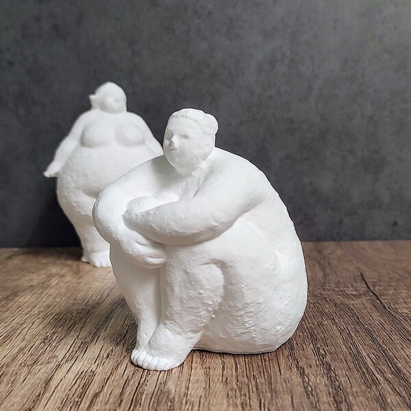 Fat Woman Sculpture - Etsy