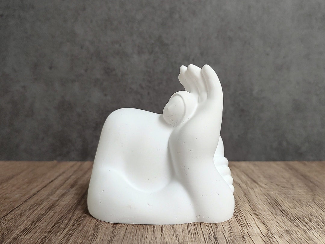 Abstract Sculpture Bookend: Modern Minimalist Jesmonite Art - Etsy
