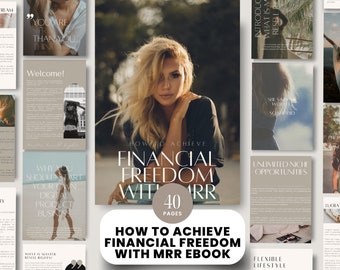 Financial Freedom With MRR Master Resell Rights 8 Page LEAD MAGNET ...