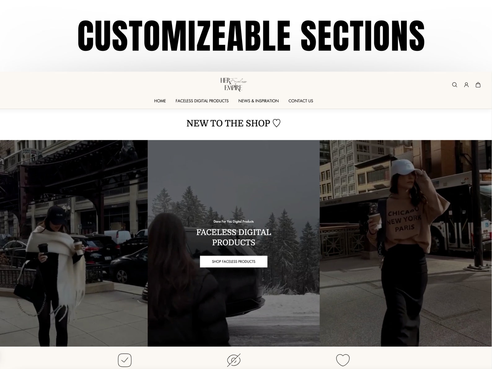 Luxury Shopify Theme Template, Master Resell Rights, Private Label ...
