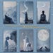 Moonlight Dream Tarot | 78 Tarot Cards Deck, 4 Extra Cards, 196-page ...