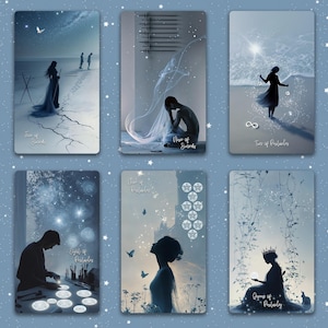 Moonlight Dream Tarot | 78 Tarot Cards Deck, 4 Extra Cards, 196-page ...