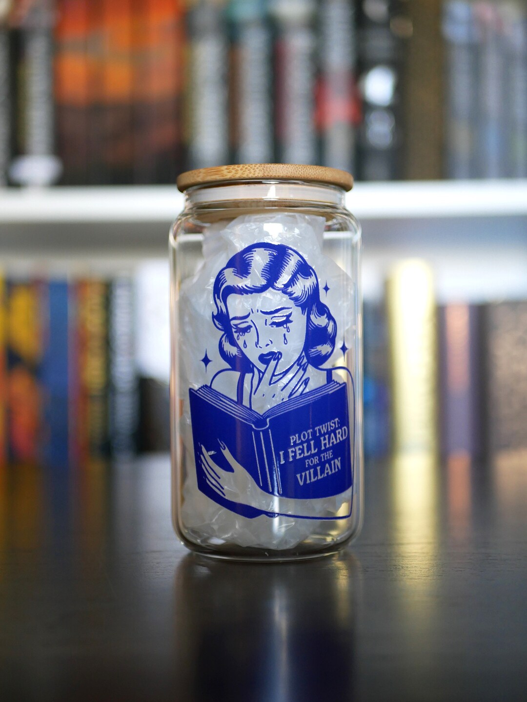 Plot Twist I Fell Hard for the Villain | 16 Oz Libbey Glassware ...