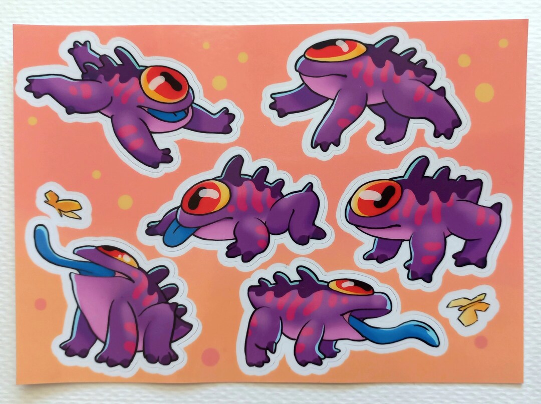 HALF-LIFE Chumtoad Sticker Sheet - Etsy