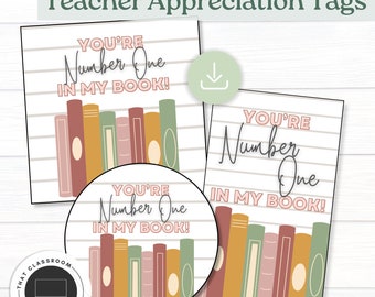 Teacher Appreciation Tag Teacher Gift Tag Pretzel - Etsy