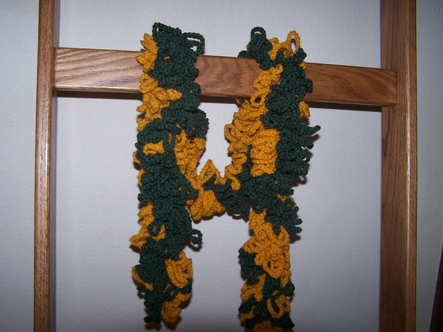 Football Fringes Scarf Crocheted, Instant Download PDF Pattern Only - Etsy