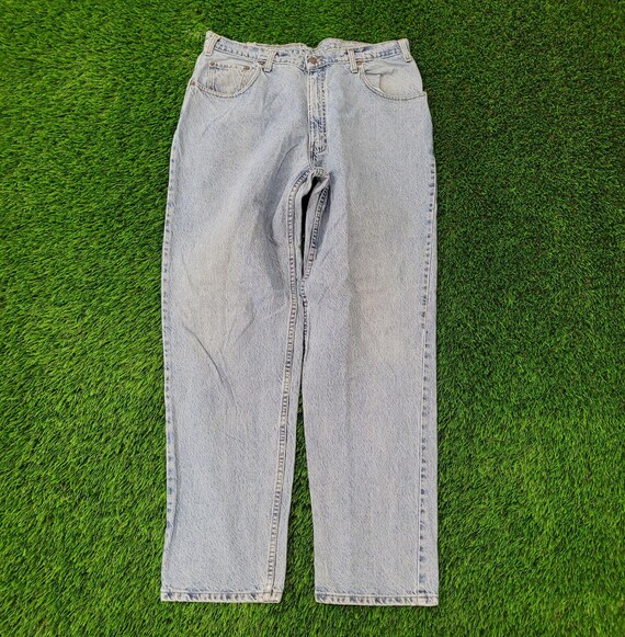 Vintage LEVIS 545 Baggy Jeans 36x33 Medium wash Etsy