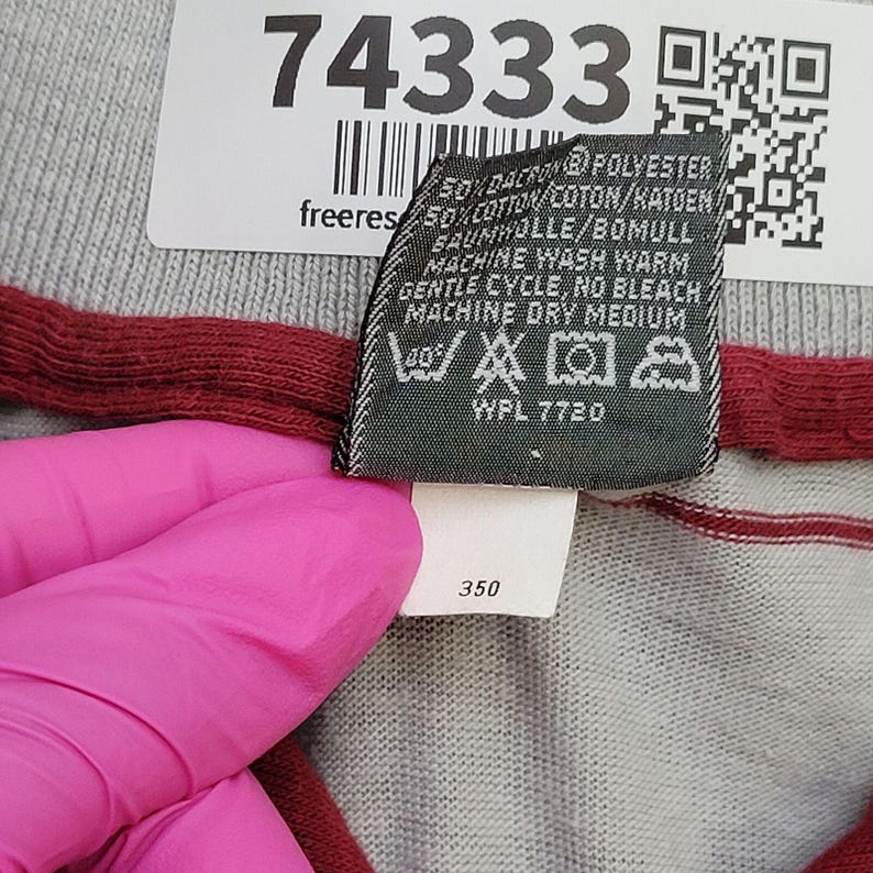 Vintage 80s Le-tigre Stripes Polo Shirt L/XL 20x25 Gray - Etsy