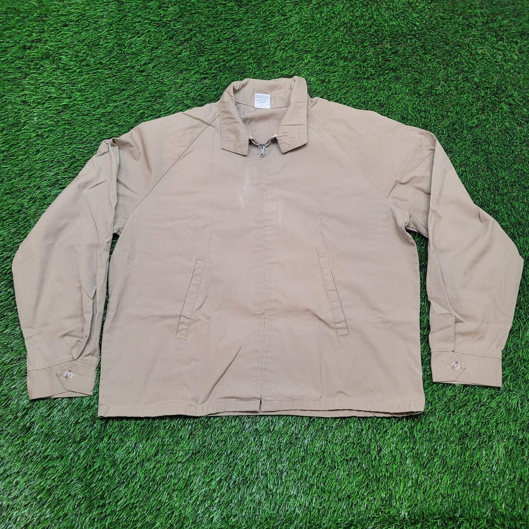 VTG 80s Sportsmaster Mechanic Jacket Mens L Boxy Fit Cropped USA - Etsy