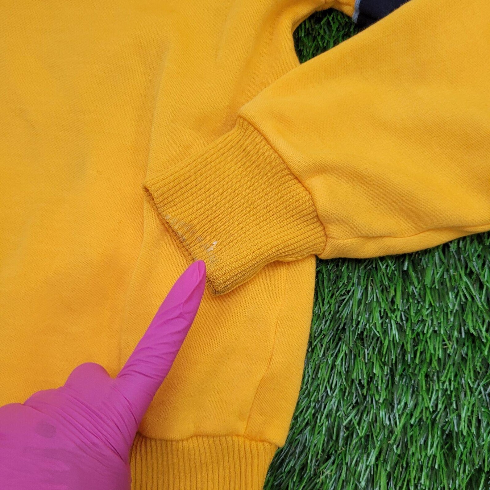 Retro MOD Aesthetic Streetwear Medium 21x22 Yellow - Etsy