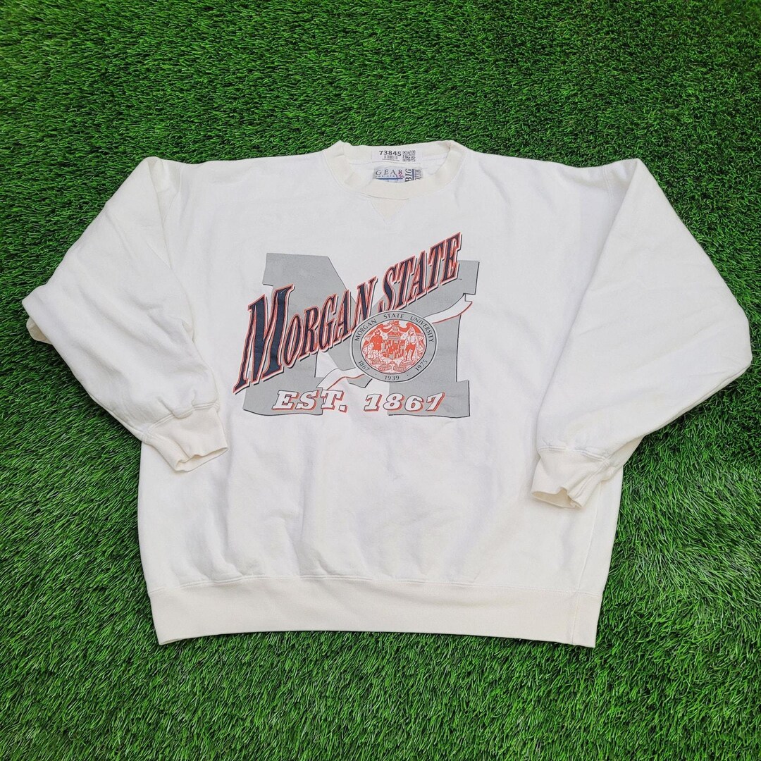 Vintage Morgan State-university Sweatshirt XL 25x27 Baggy - Etsy