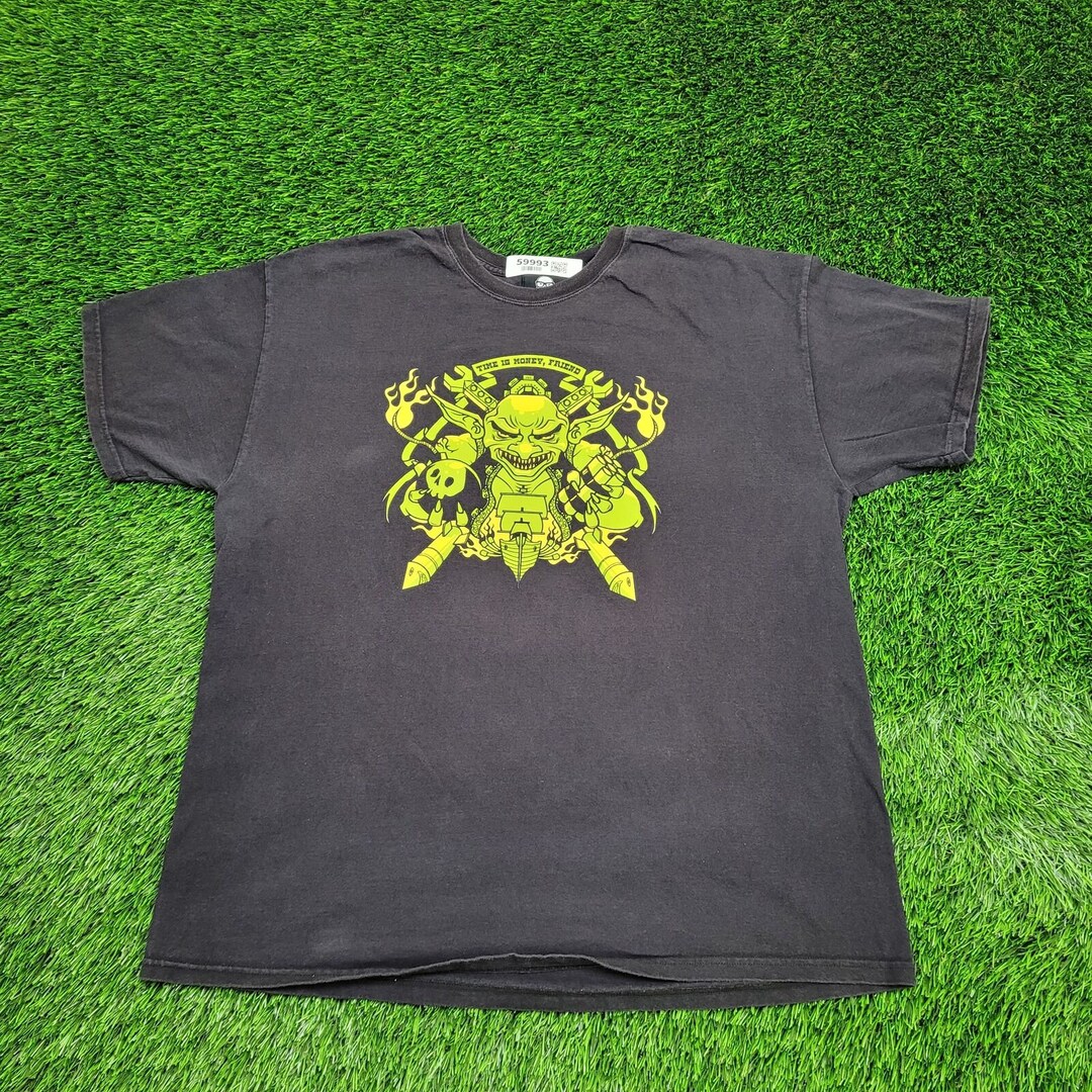 Vintage Worlds-of-warcraft Shirt Womens XL 23x27 Faded-black - Etsy