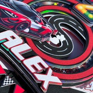 Race Car Cake Topper Two Fast Topper Fast One Need Four Speed Two Fast ...