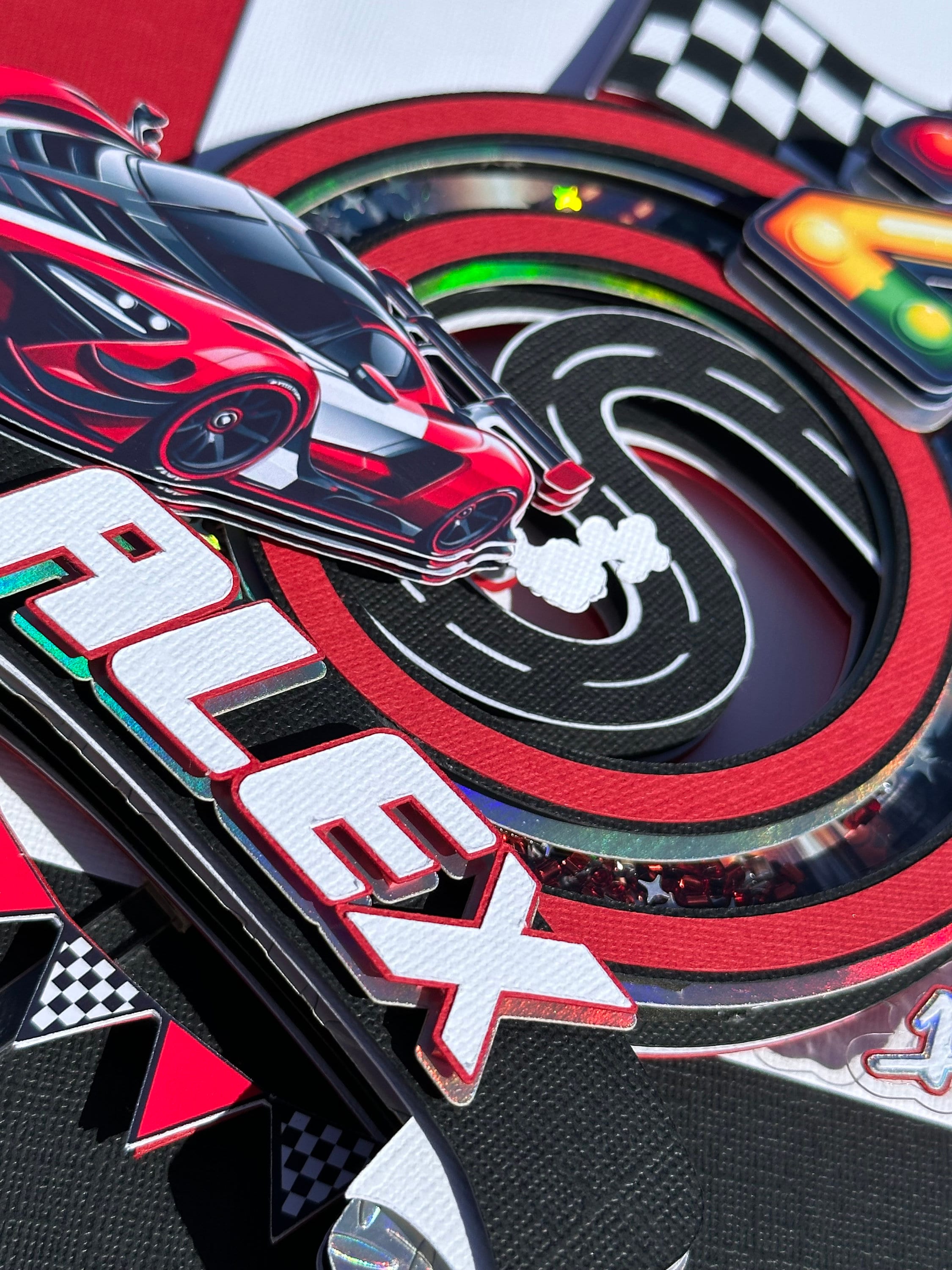 Two Fast Cake Topper Race Car Topper Fast One Need Four Speed Two Fast ...