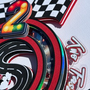 Race Car Cake Topper Two Fast Topper Fast One Need Four Speed Two Fast ...