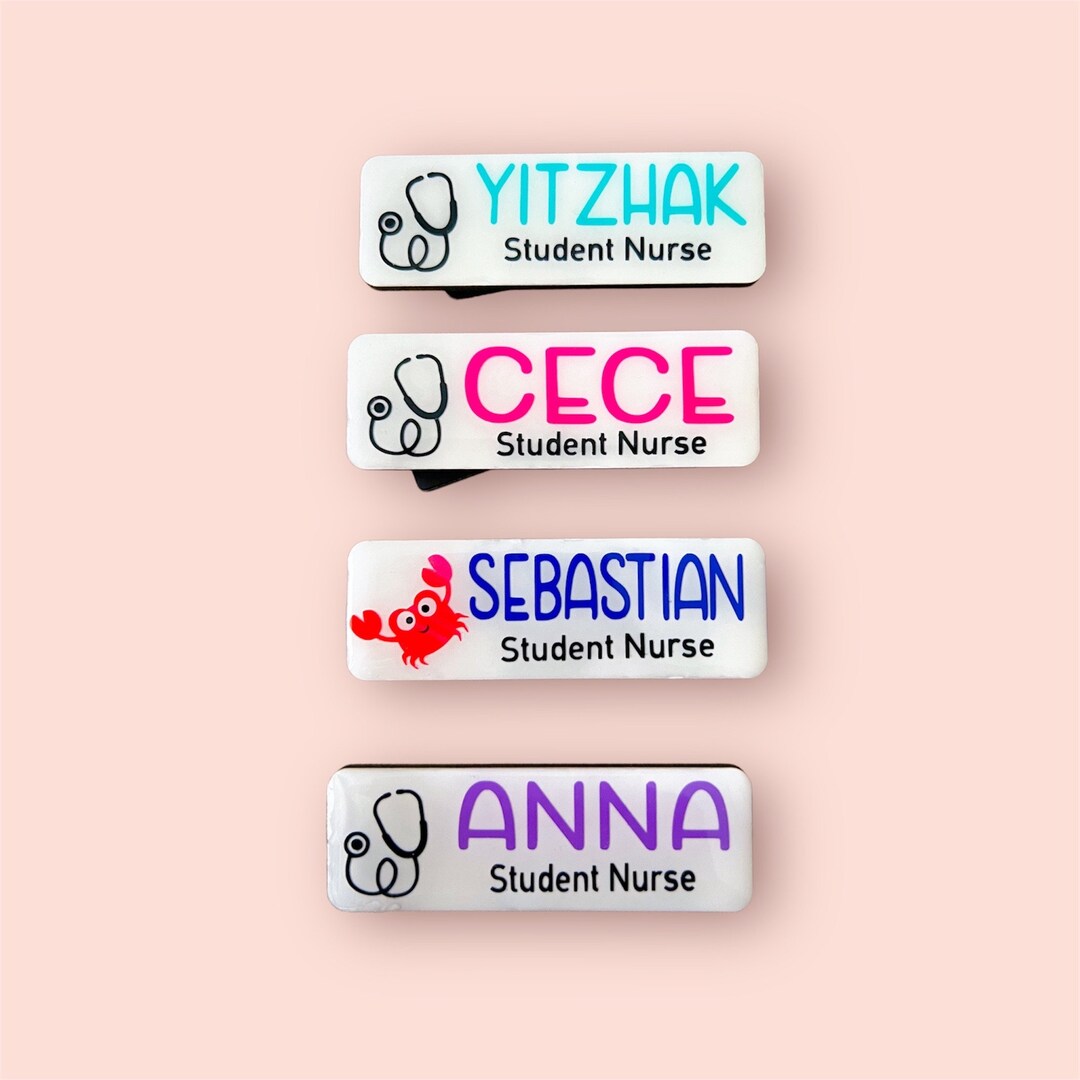 Personalised Name Badge - Etsy Australia