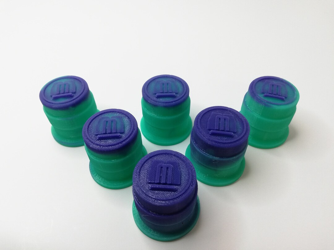 6 Pack Green and Purple Reusable Silicone Bottle Caps - Etsy