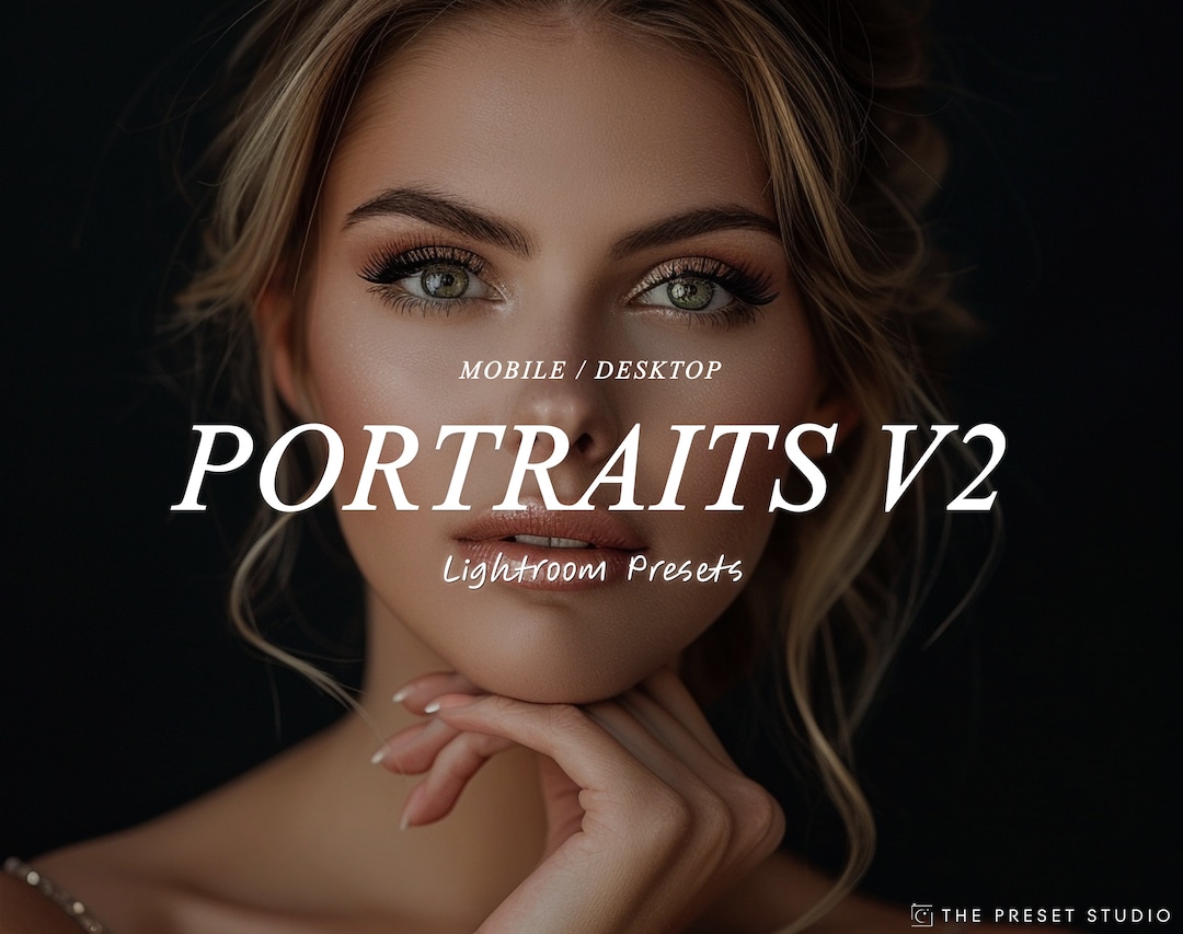 PORTRAIT Lightroom Presets, Perfect Skin, Glow Presets, Studio Presets ...