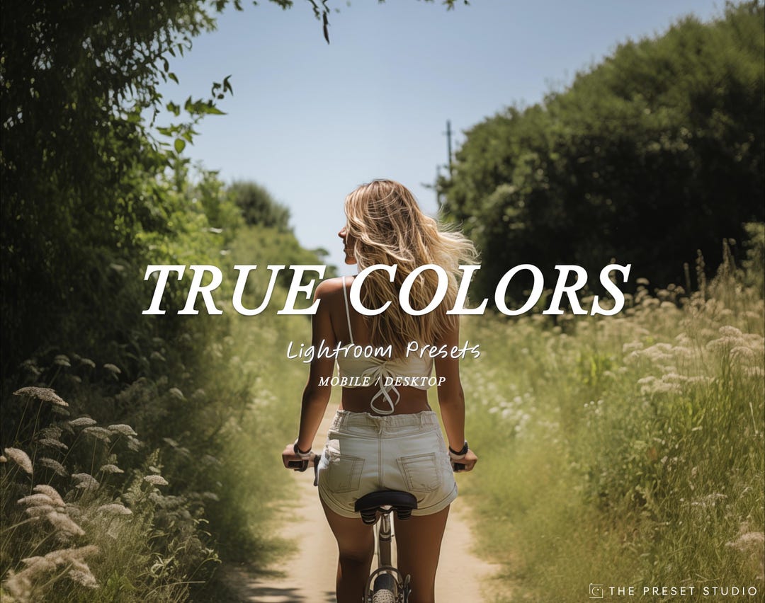 TRUE COLORS Lightroom Presets, Lifestyle Colorful Preset for Instagram ...