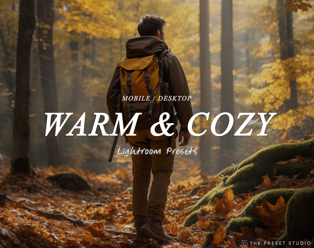 WARM COZY Lightroom Presets, Outdoor Presets, Indoor Presets, Warm ...