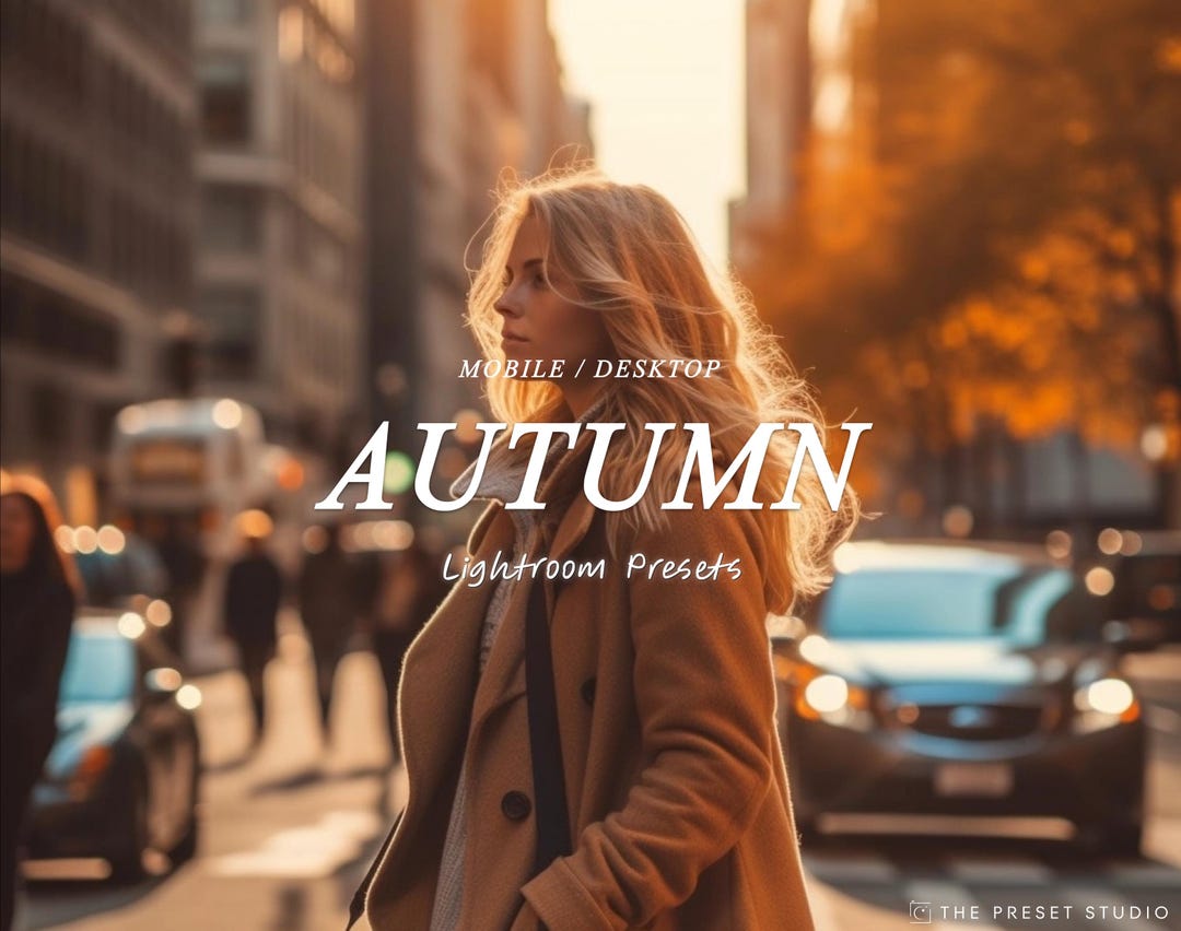 AUTUMN Lightroom Presets, Fall Lightroom Presets, Golden, Leaves ...