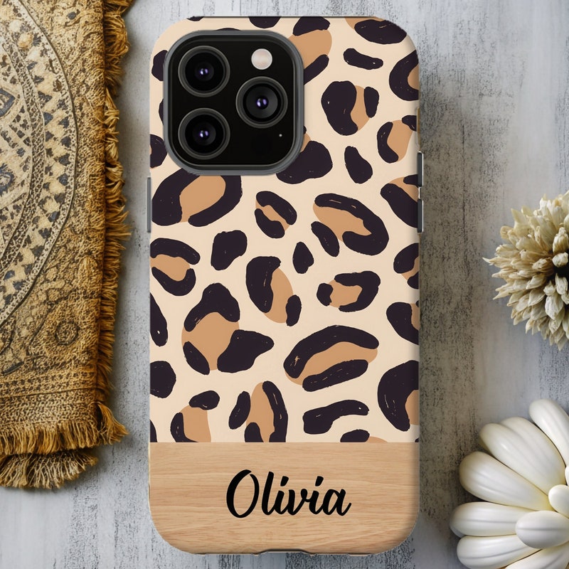 Leopard Phone Case - Etsy