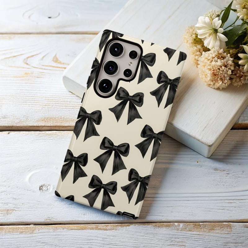 S25 Ultra Bow Phone Case - Etsy
