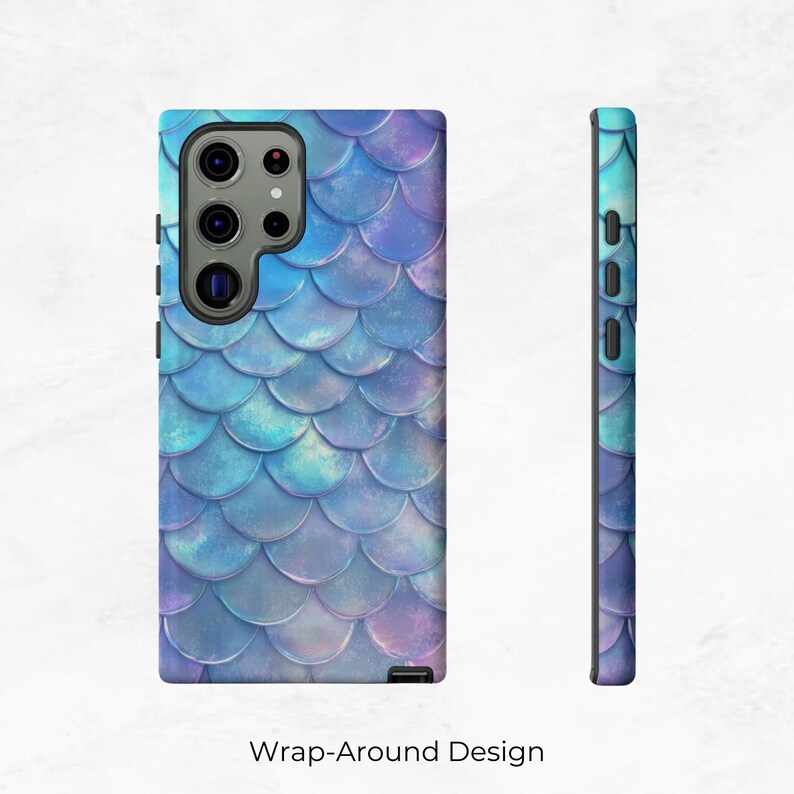 MERMAID FISH SCALES Phone Case for Samsung Galaxy S26 S25 S24 S23 S22 ...