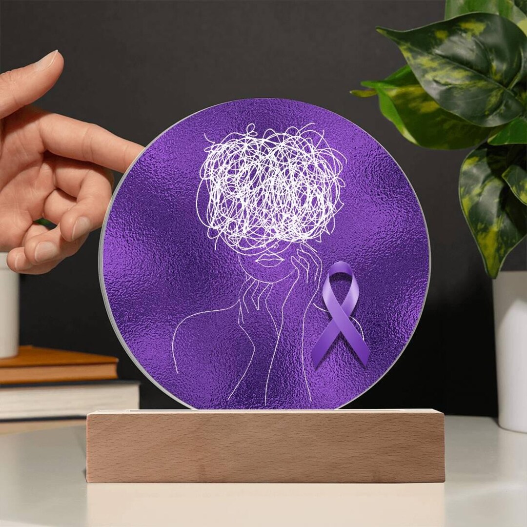 Epilepsy Brave Brain Plaque - Etsy